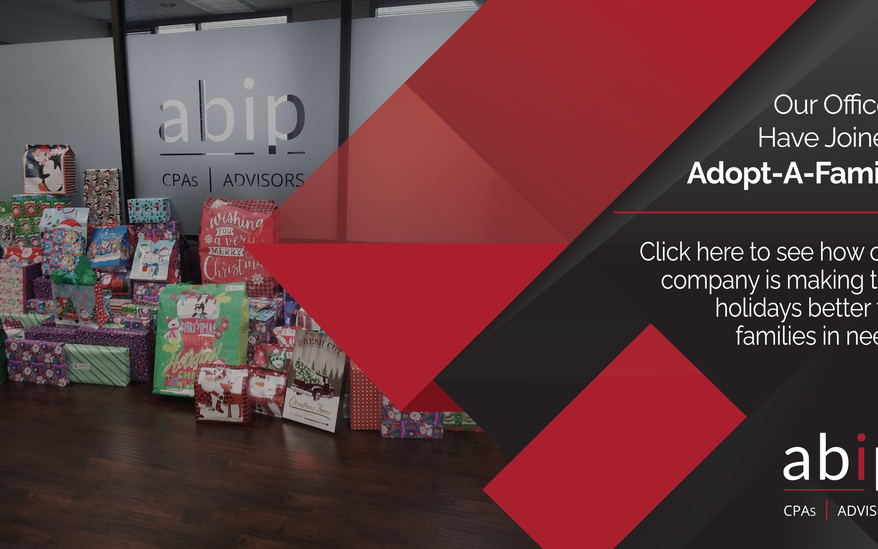 ABIP Adopts a Family | abip CPAs & Advisors